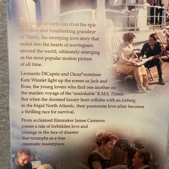 Paramount | Media | Titanic 997 2 Part Box Set Vhs Titanic Vhs ...